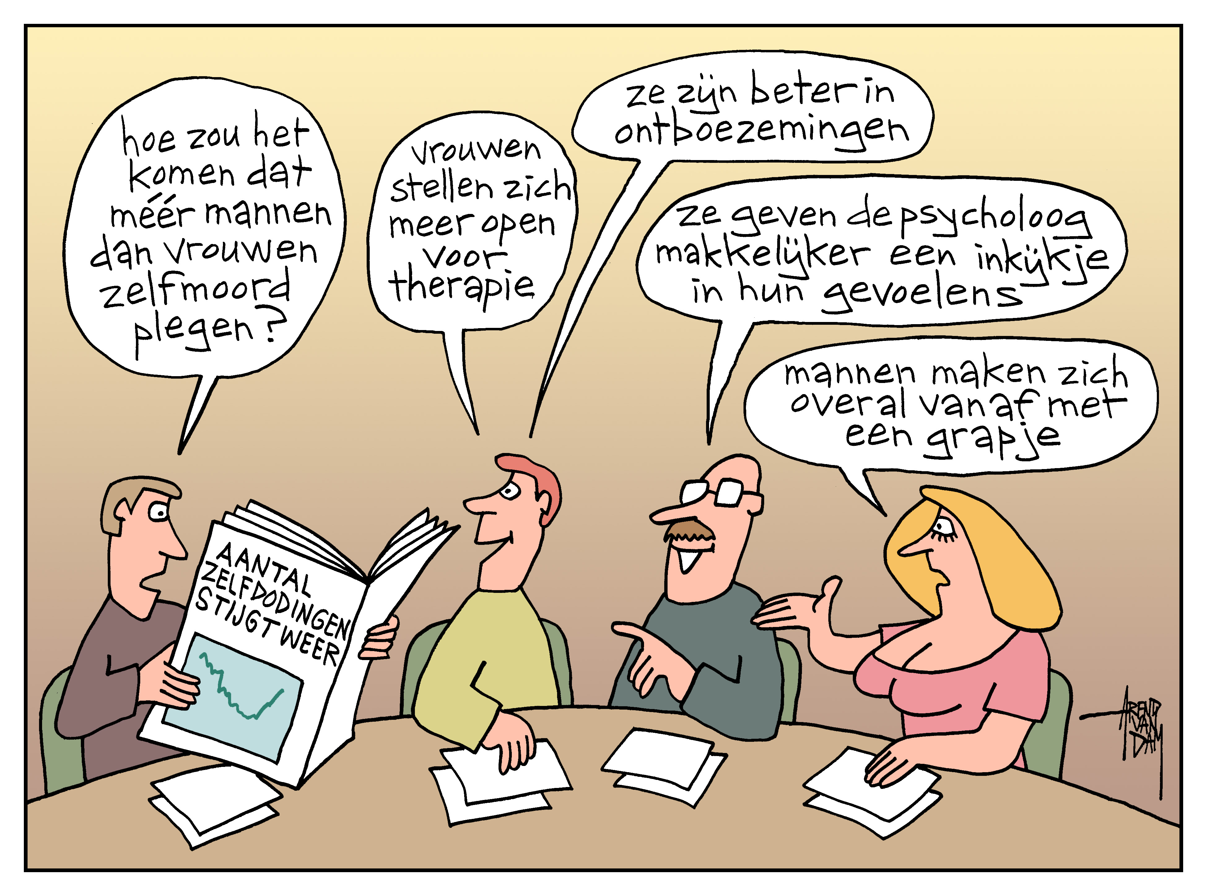 Cartoon van de maand (september) | De Psycholoog