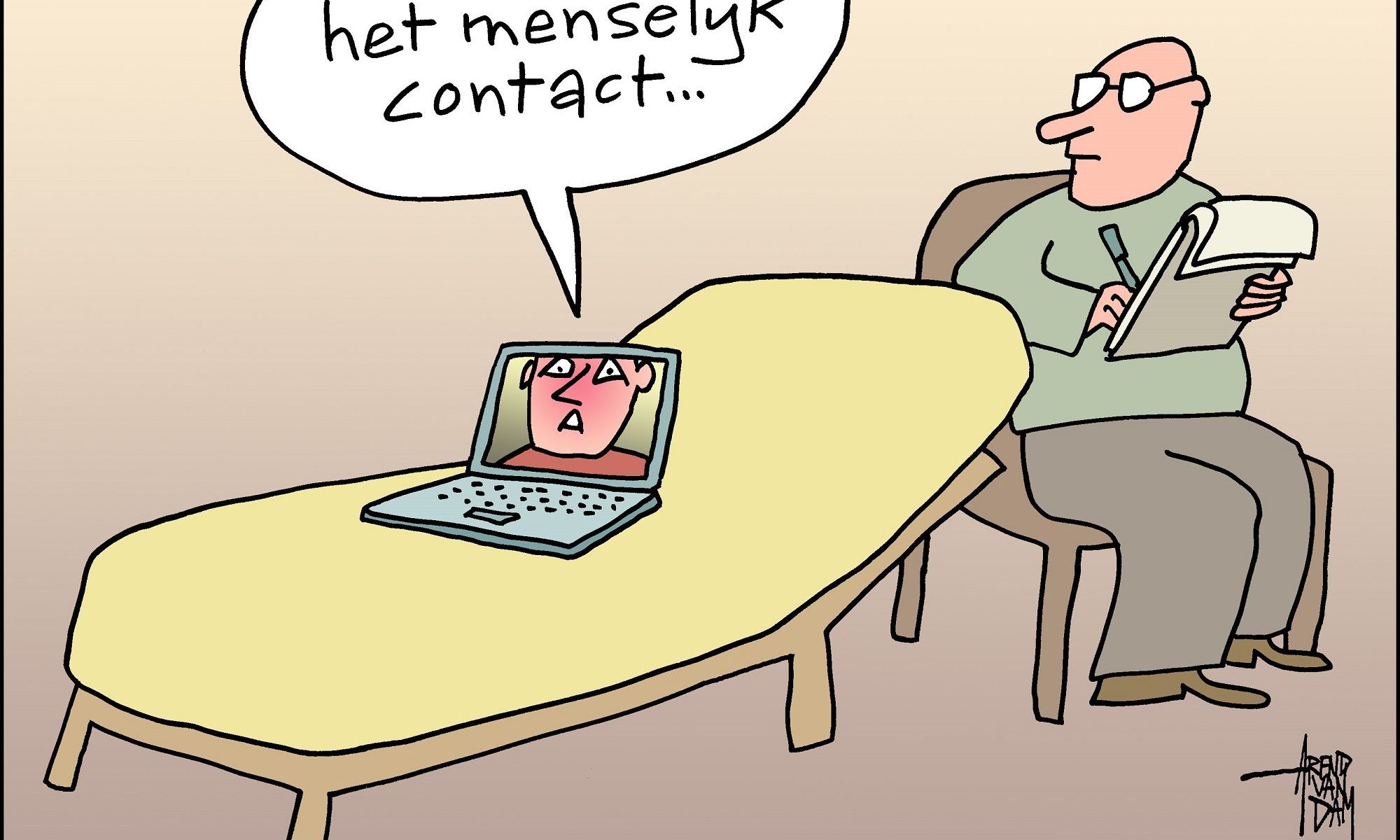 Cartoon van de maand (juli/augustus) | De Psycholoog