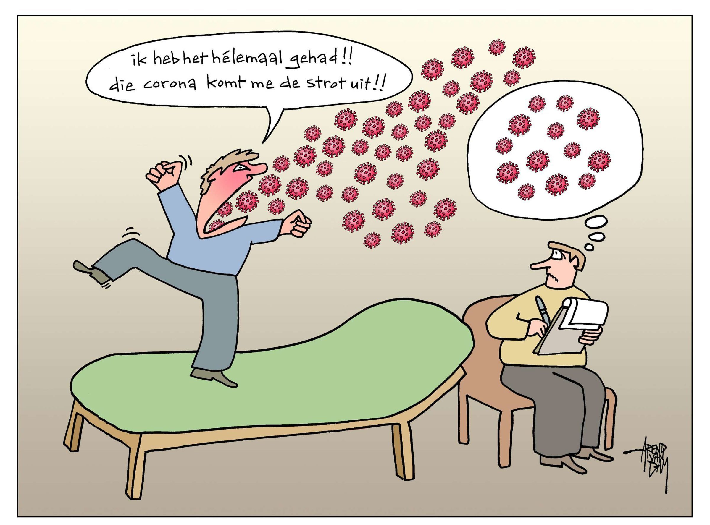 Cartoon van de maand (oktober) | De Psycholoog